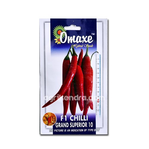 Buy Hybrid Chilli Seeds Online India | F1 Chilli Grand Superior 10 Online
